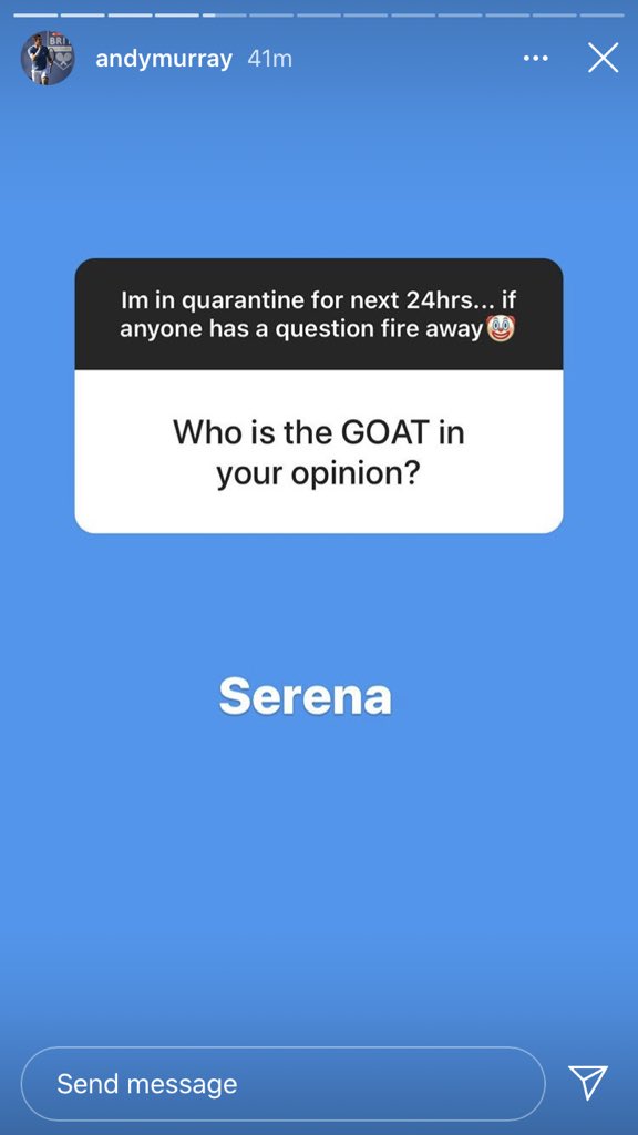 Quem é o GOAT? Andy Murray não tem dúvidas e responde