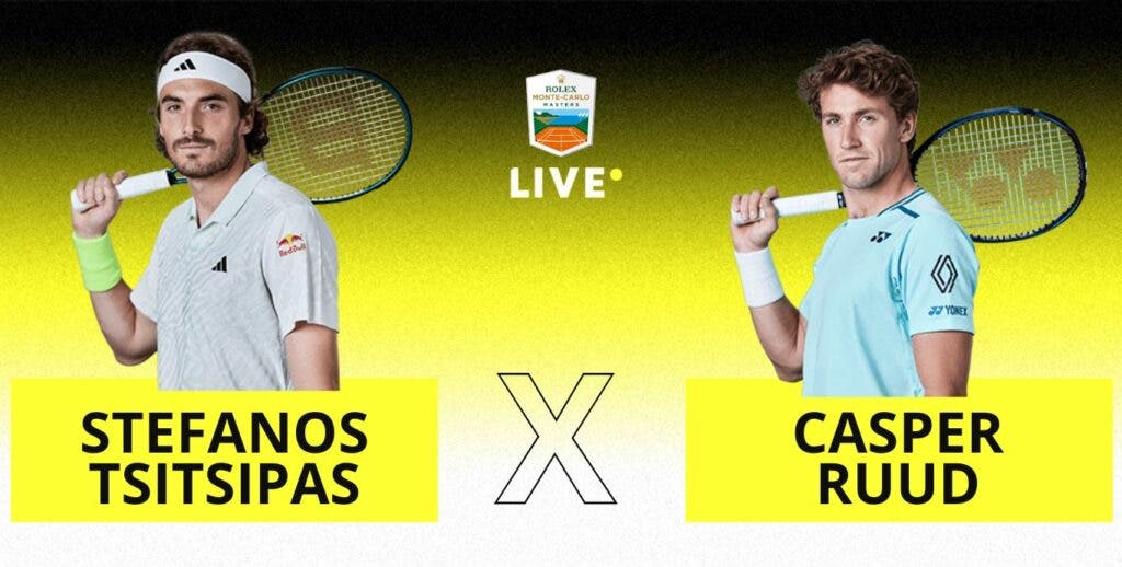 [AO VIVO] Acompanhe Tsitsipas x Ruud pela final de Monte Carlo em tempo real